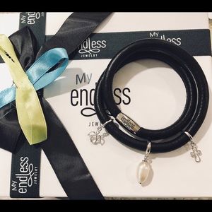 Endless Jewelry | Jewelry | Endless Jewelry Black Leather Double ...